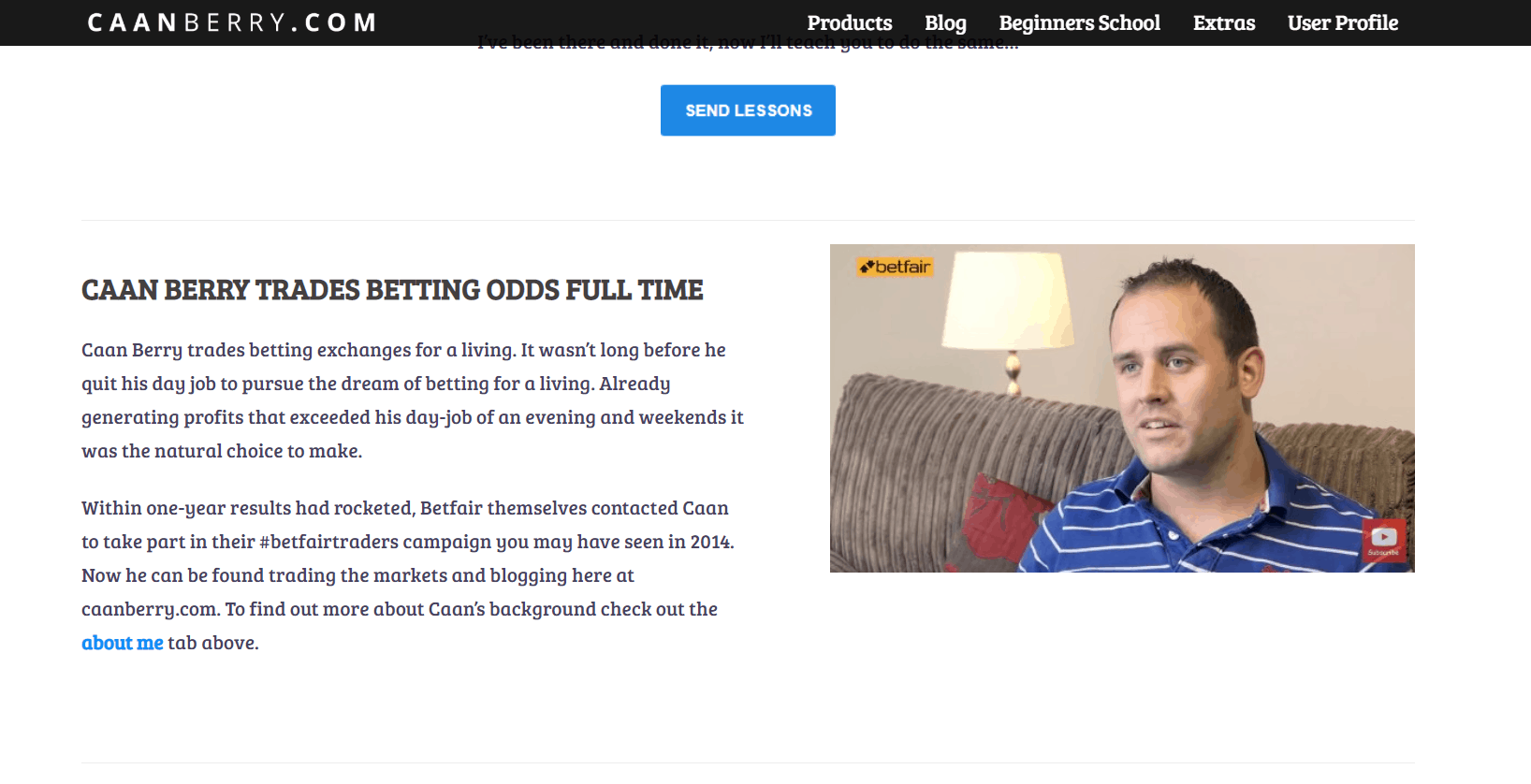 Caan Berry Trading Guide - Final Review - Honest Betting Reviews